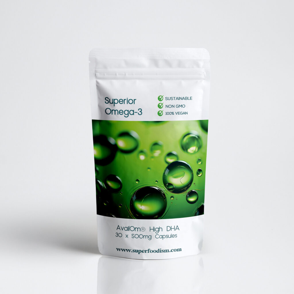 Availom High DHA Softgels 500 mg Superior Omega 3